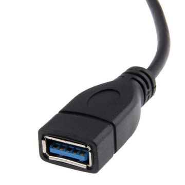 USB Right Angle 90 degree Extension Cable 3.0 Male to Female Adapter ...