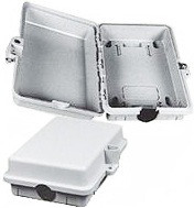 Enclosure for Router, Switch, POE / Power; Outdoor Weatherproof. Inside ...