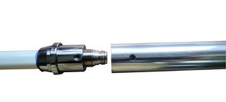 Fiberglass Antenna Mount Kit Mast Pole & U-Bolts
