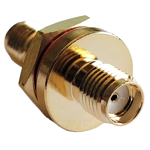 Adapter SMA Female To SMA Female: Waterproof O-Ring Bulkhead