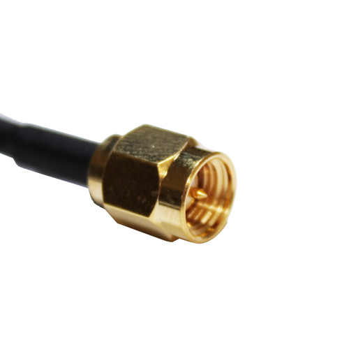 U.FL-male to SMA-male Cable: 14-inch, 6FT Low Loss Outdoor Indoor