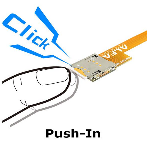 Nano-SIM Extension Cable: 230mm