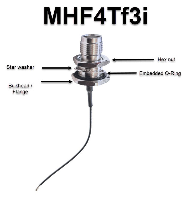 MHF4 Cables & Adapters to All Connector Types