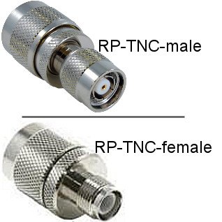 RP-TNC Cables to all Antenna Connector Types