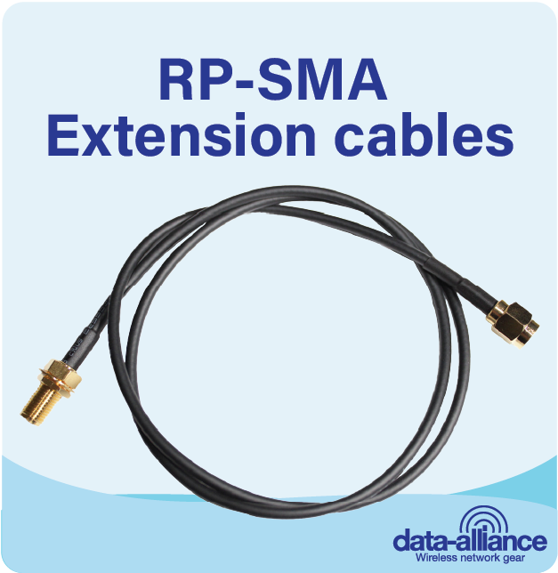 RP SMA Cables to all Antenna Connector Types