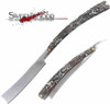 10.5" Sweeney Todd Straight Blade Barber Razor Pocket Knife Shaving Cut ...