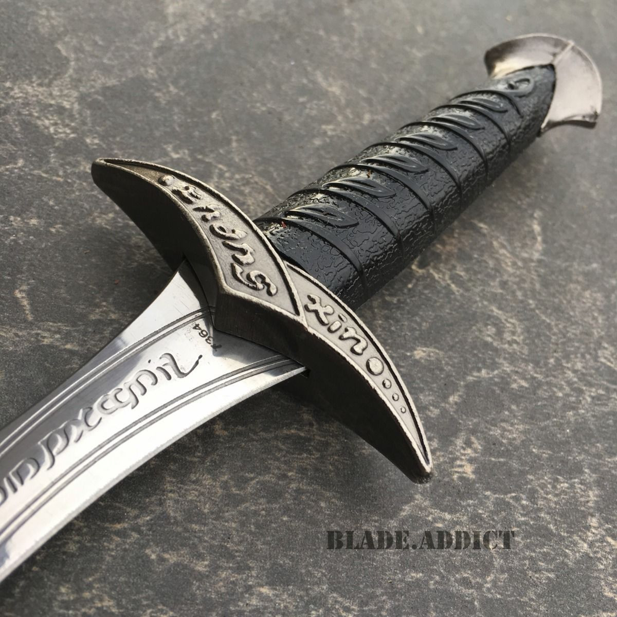 11" Dark Assassin Stainless Steel Medieval Short Sword Dagger w/ Sheath ...