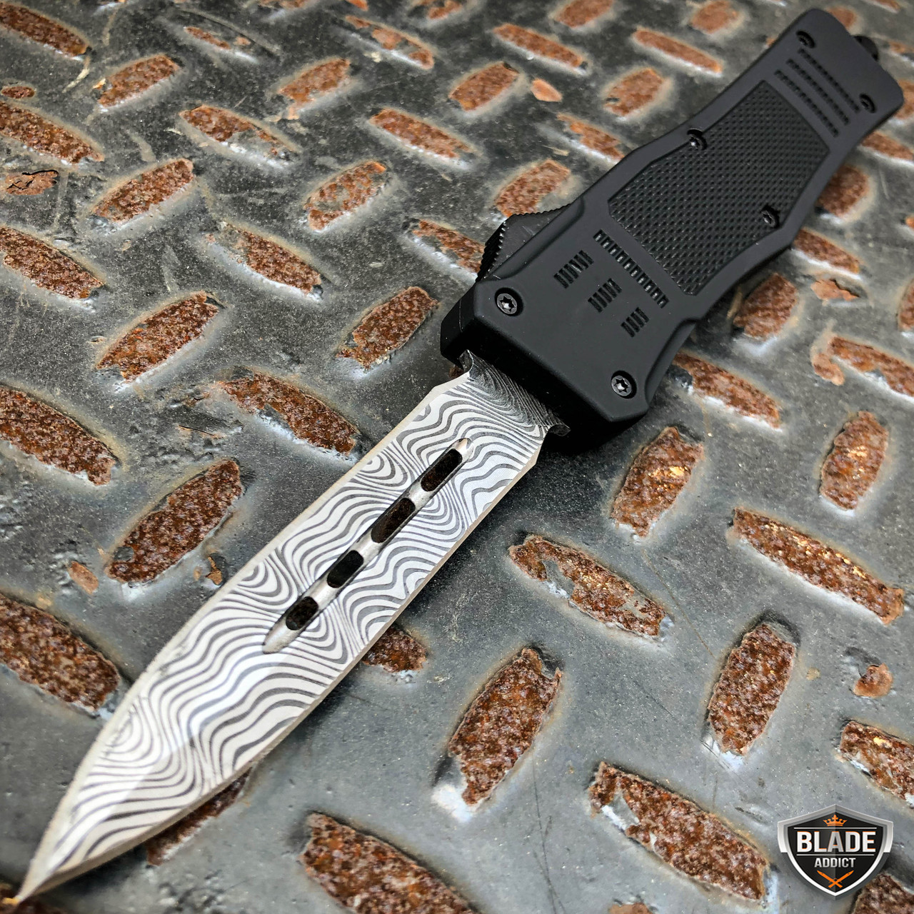 Damascus Ghost OTF - MEGAKNIFE