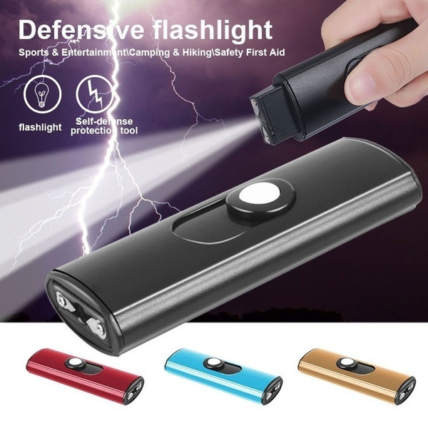 Defender Knuckle Buster Stun Gun w/ Kubaton - MEGAKNIFE