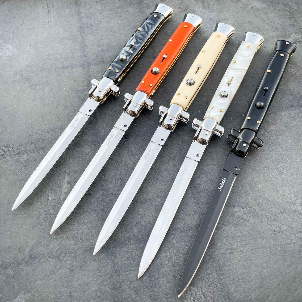 Classic Gentleman Italian Stiletto OTF - MEGAKNIFE