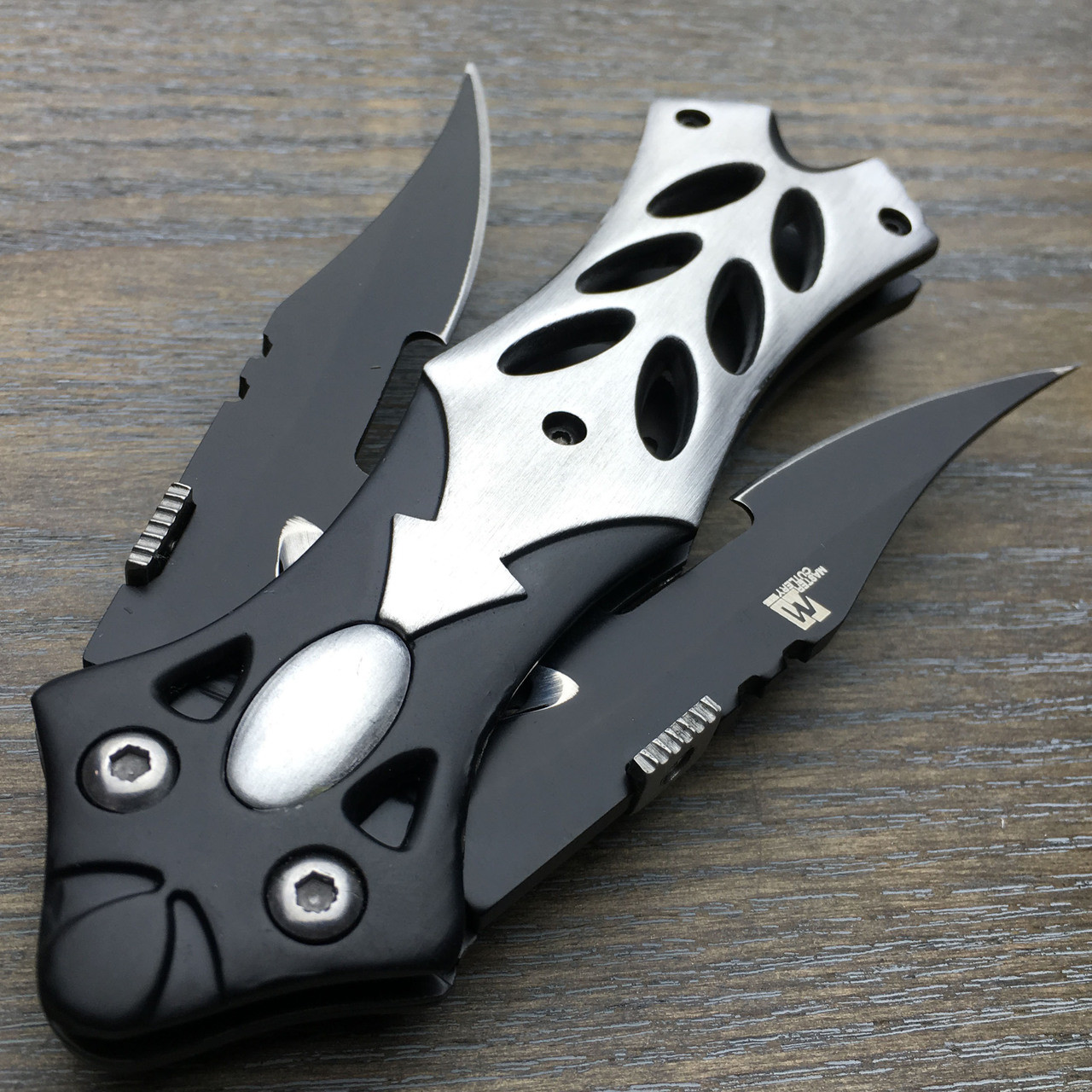8.5" DUAL BLADE FANTASY Pincher Pocket Knife - MEGAKNIFE