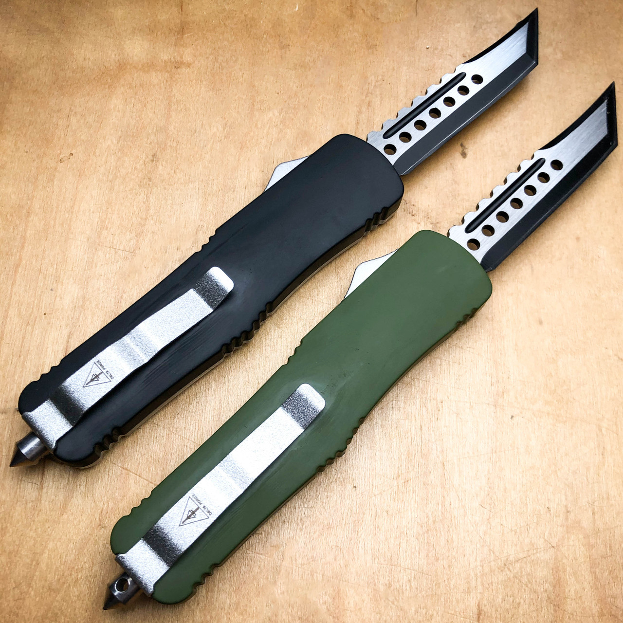 Delta Tanto OTF Auto Knife Clear TOP Transparent - MEGAKNIFE