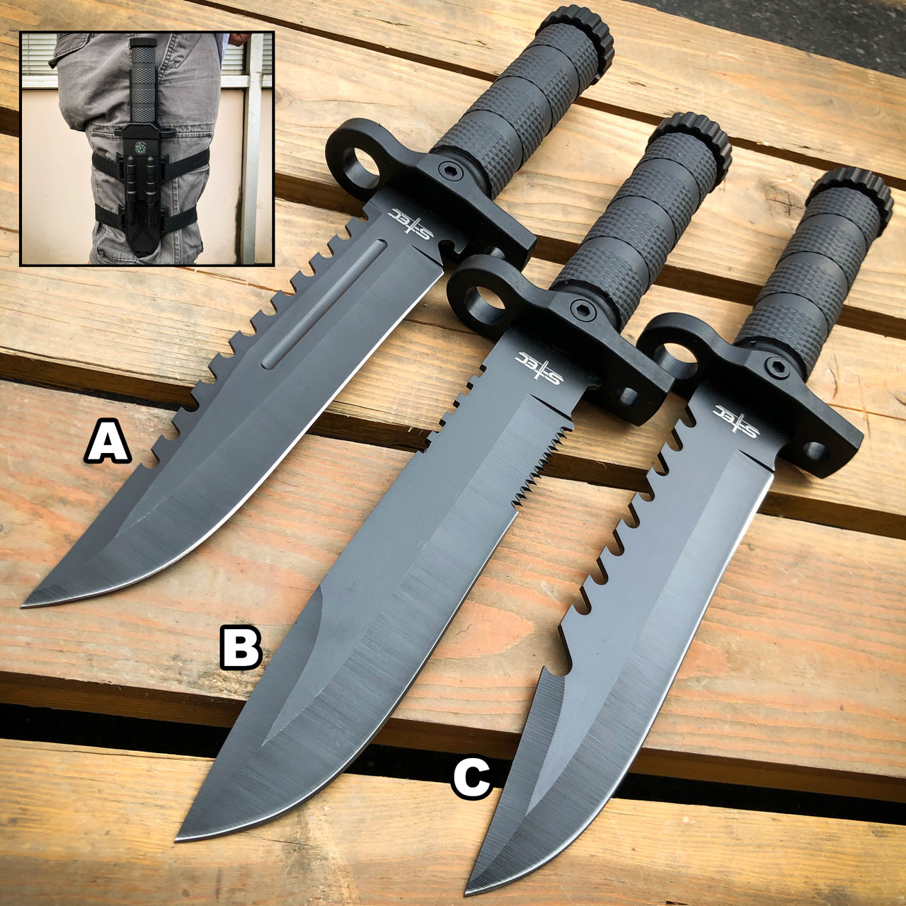 Combat Knife Blade Designs