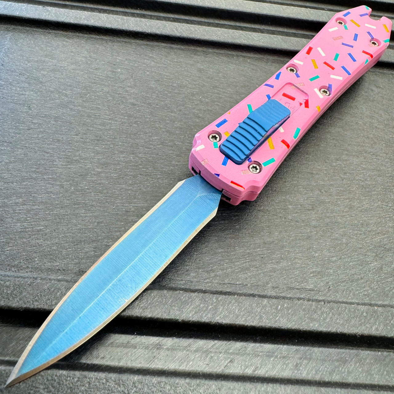Mini Pink Sprinkle OTF - MEGAKNIFE