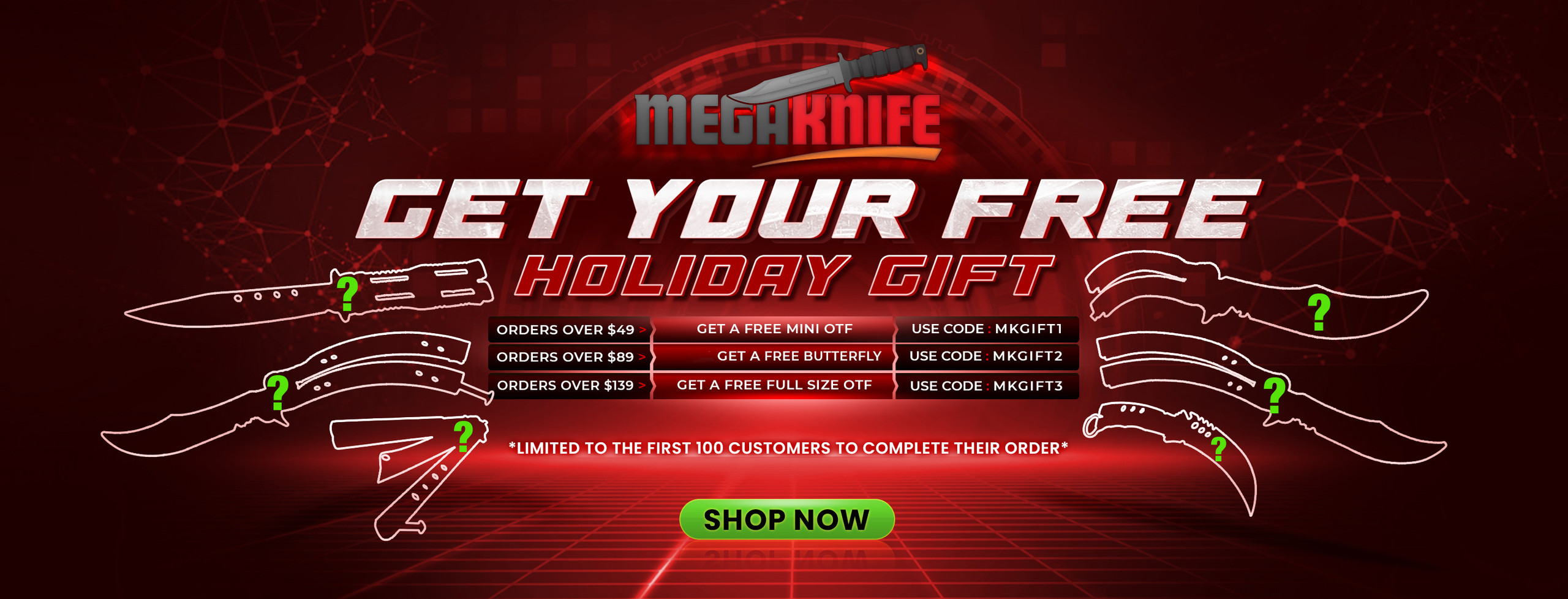 Knives & Tactical Gear At The Lowest Prices! | MEGAKNIFE.COM