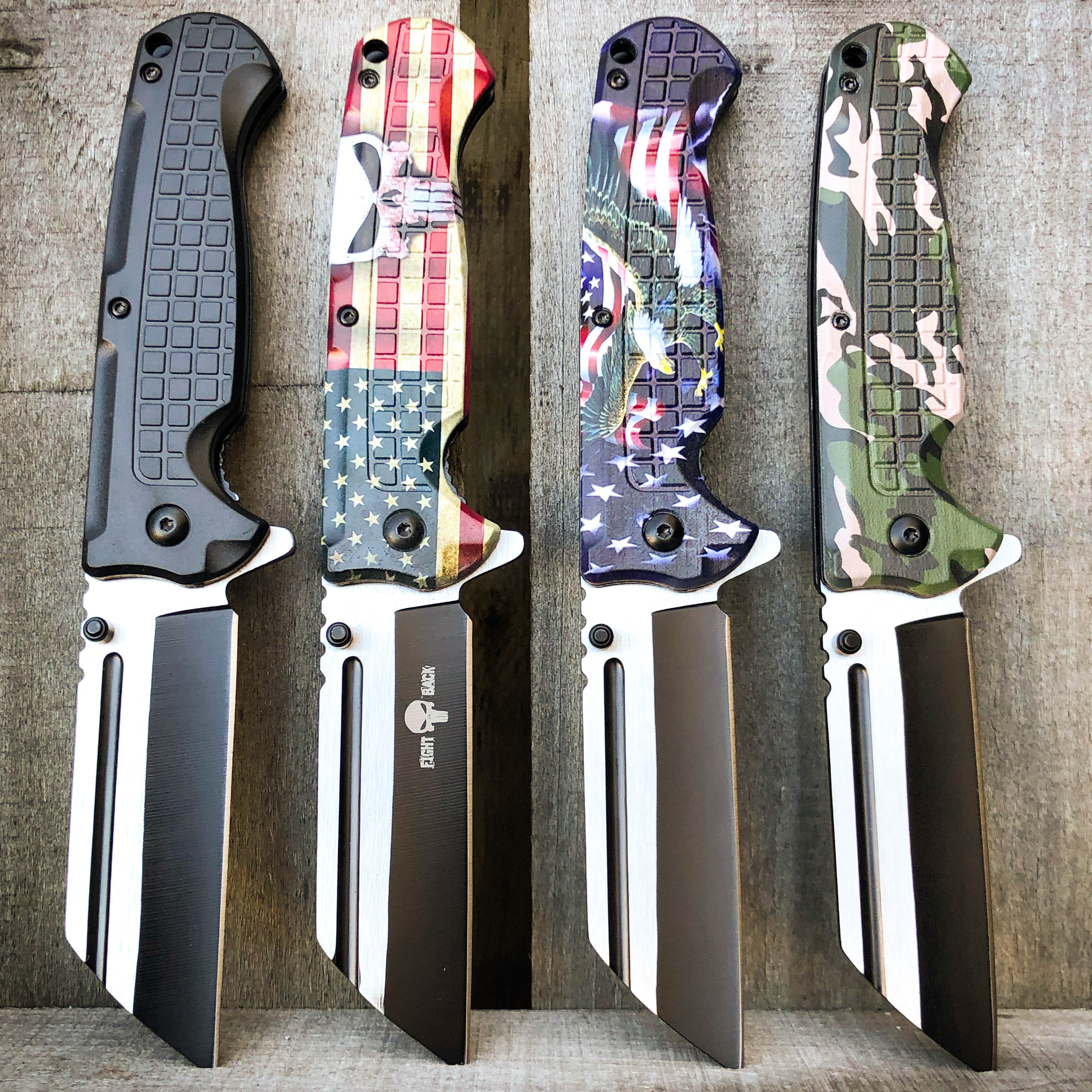 10" HUGE CLEAVER BALL BEARING Assisted Folding Open Pocket Razor Knife ...