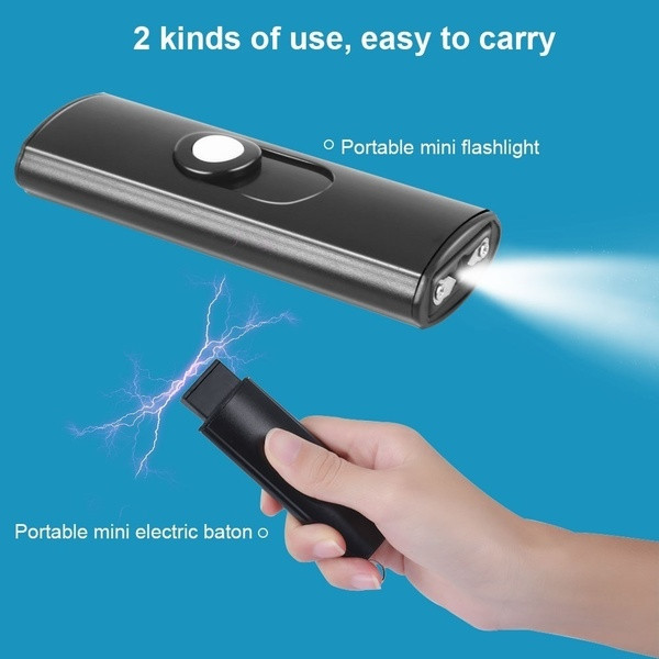 Defender Knuckle Buster Stun Gun w/ Kubaton - MEGAKNIFE
