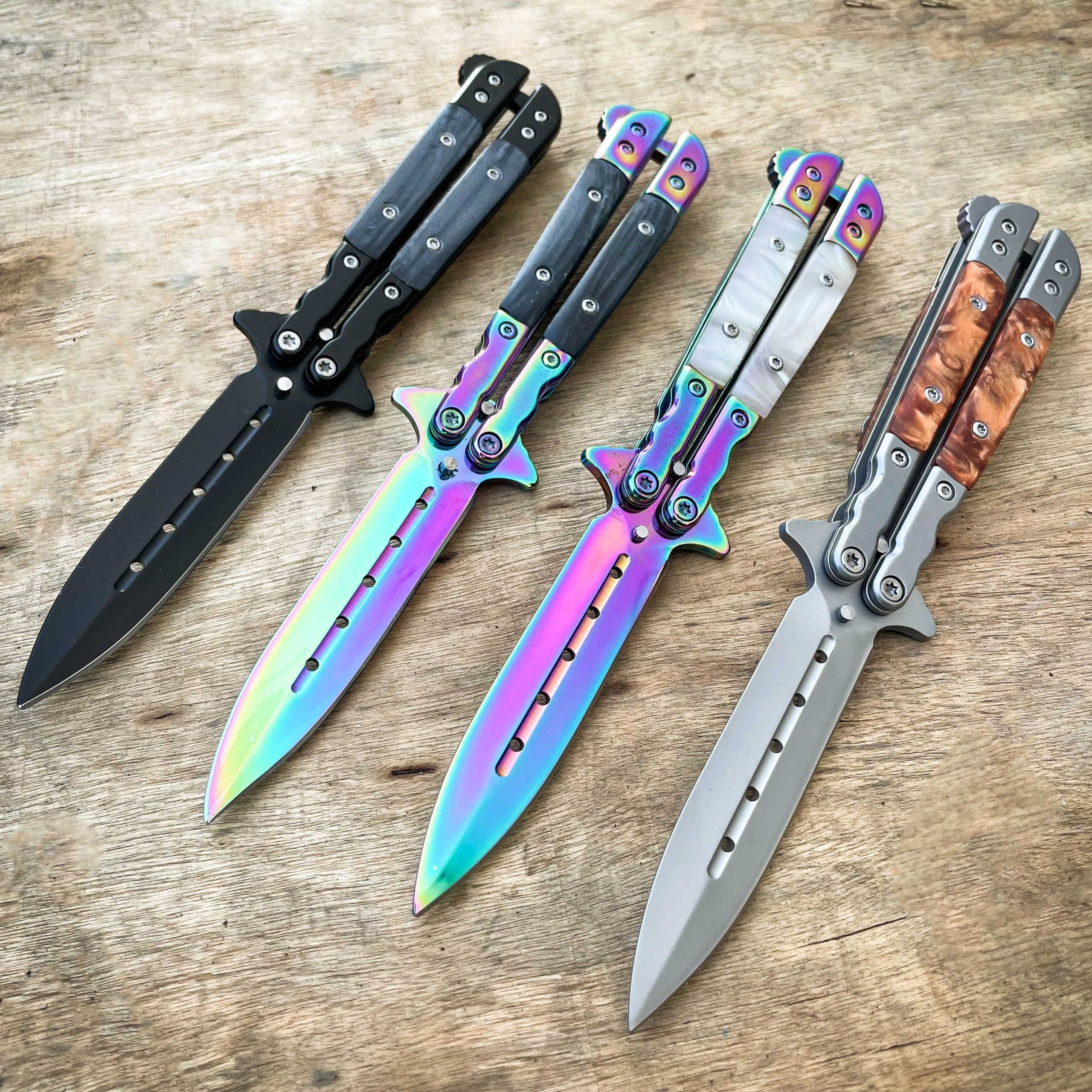 Spider Balisong Butterfly Knife - MEGAKNIFE