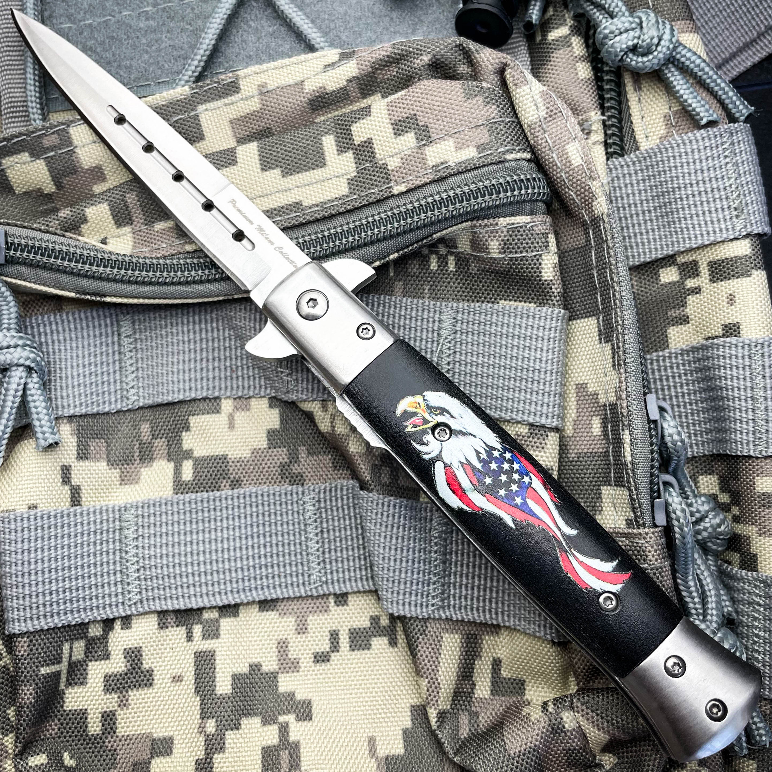 Viper Tactical USA American Flag OTF - MEGAKNIFE