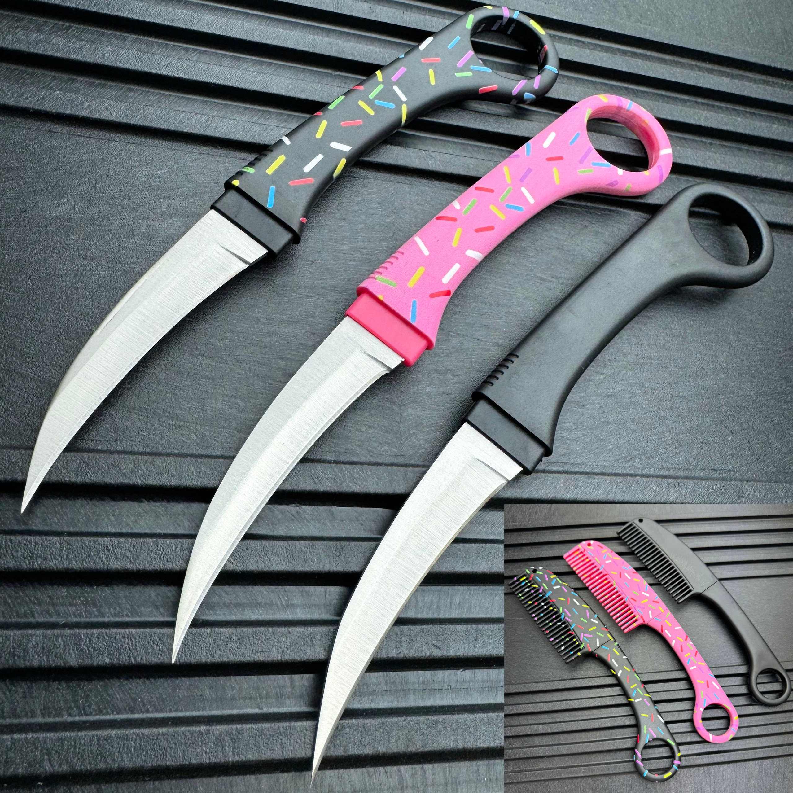 Metal Self Defense Ring Knife Flip Blade - MEGAKNIFE