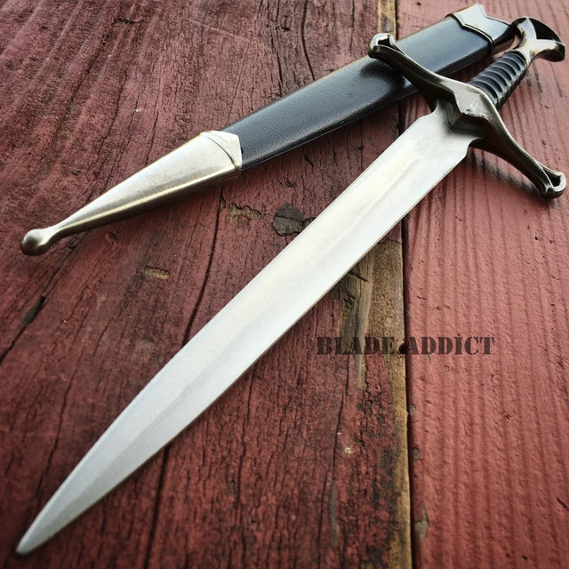 13.5" KING ARTHUR MEDIEVAL ORNATE HISTORICAL FANTASY DAGGER Short Sword ...
