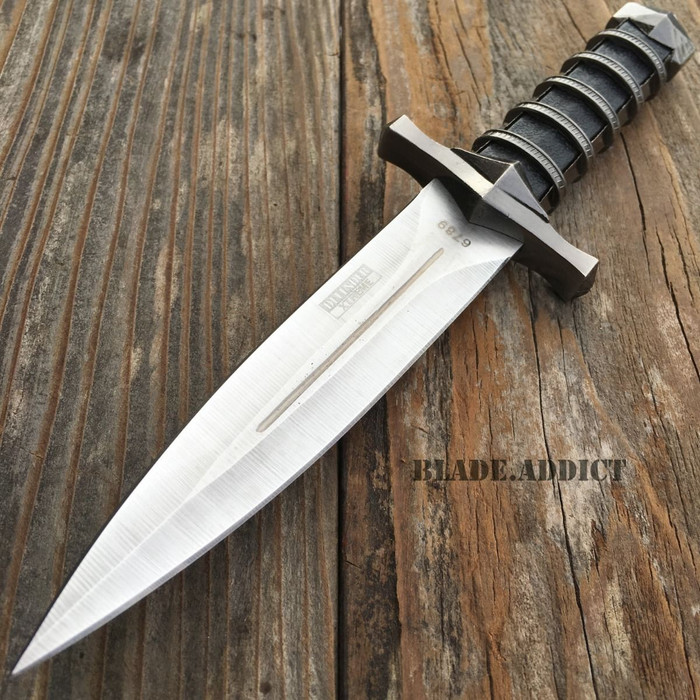 11" Dark Assassin Stainless Steel Medieval Short Sword Dagger w/ Sheath ...
