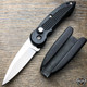 Everyday Carry Mini Covert Auto Black Pocket Knife - MEGAKNIFE