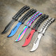 9" The Predator Curved Blade Balisong - MEGAKNIFE