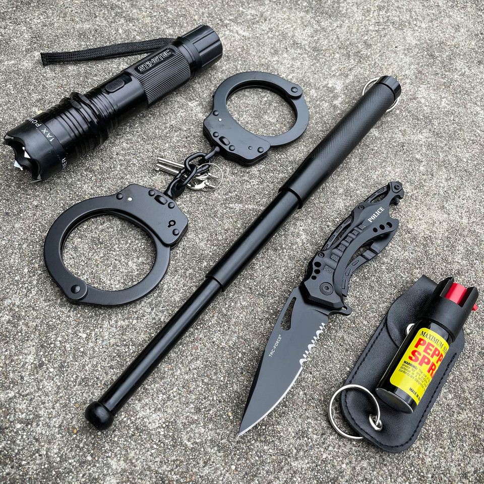 5PC SELF DEFENSE SECURITY SET - MEGAKNIFE