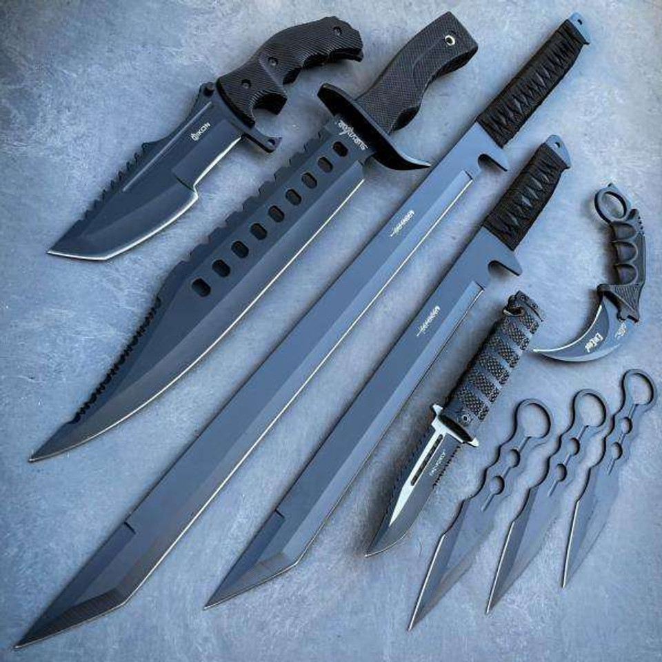 Tactical Self Defense Set - MEGAKNIFE
