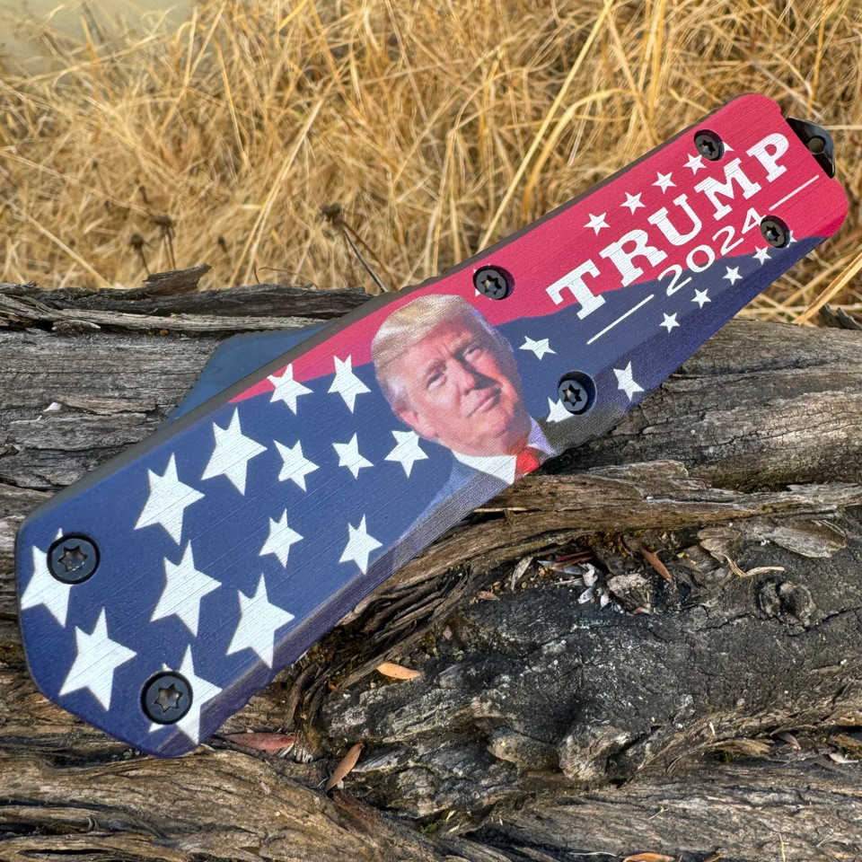TRUMP 2024 OTF POCKET KNIFE - MEGAKNIFE