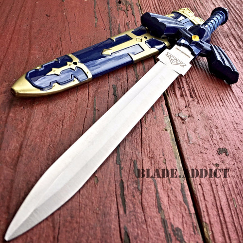 11" Legend of Zelda Hylian Hyrule Ocarina of Time Master Sword Short ...