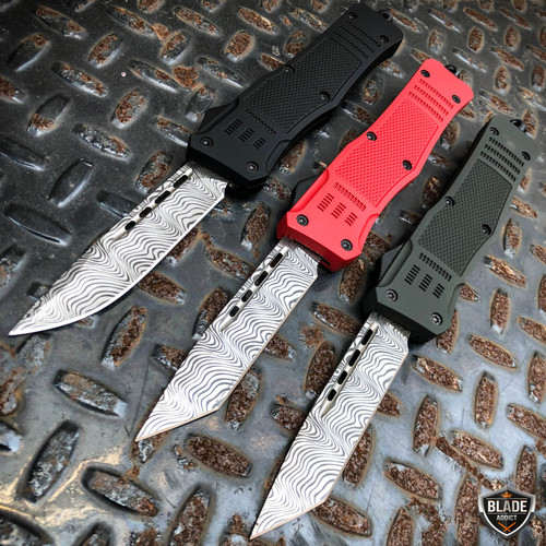 Damascus Ghost OTF - MEGAKNIFE