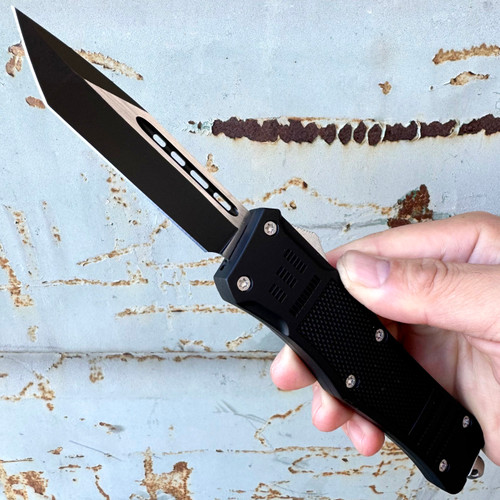 Black Phantom Tanto Blade - MEGAKNIFE