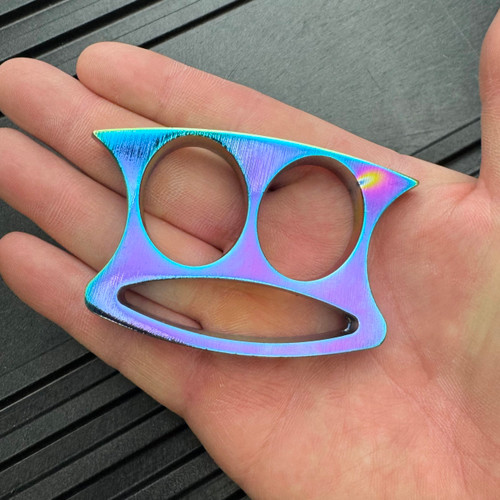 Rainbow Mini Knuckle Buckle - MEGAKNIFE