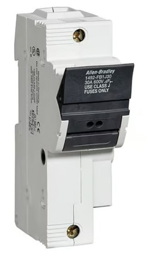 Fuse Holder with 2 poles, Class J Type Fuses, 30A and LED Blown Fuse ...