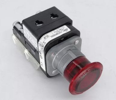 2-Position Push Button, Metal, Type 4/13, Illuminated, Push-Pull ...