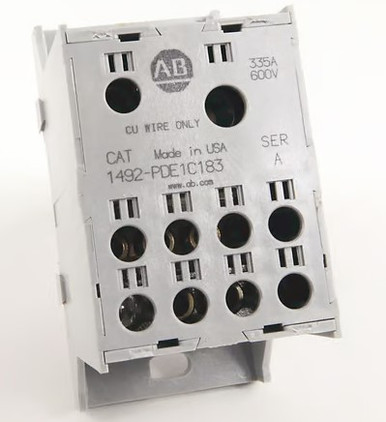 1492 Enclosed Power Distribution Block, 1-Pole, Copper, 2 Openings Line ...