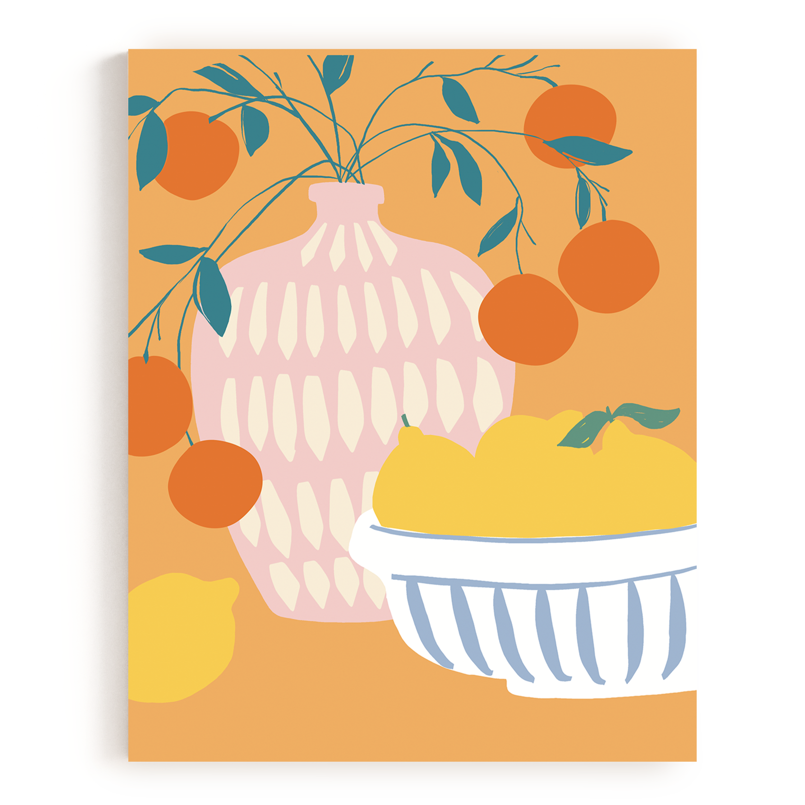Sacred Bloom art print - Chauncey and Coco