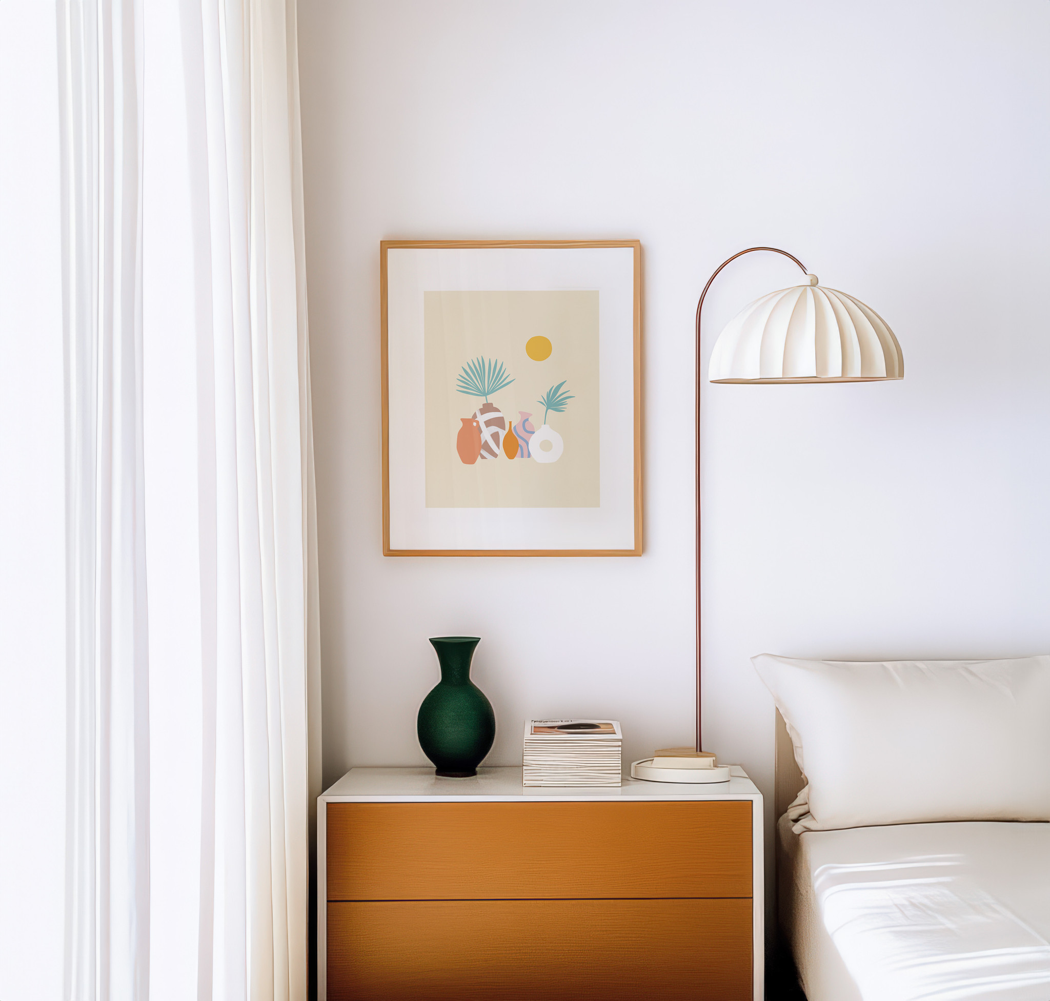 On Solid Ground art print - Chauncey and Coco