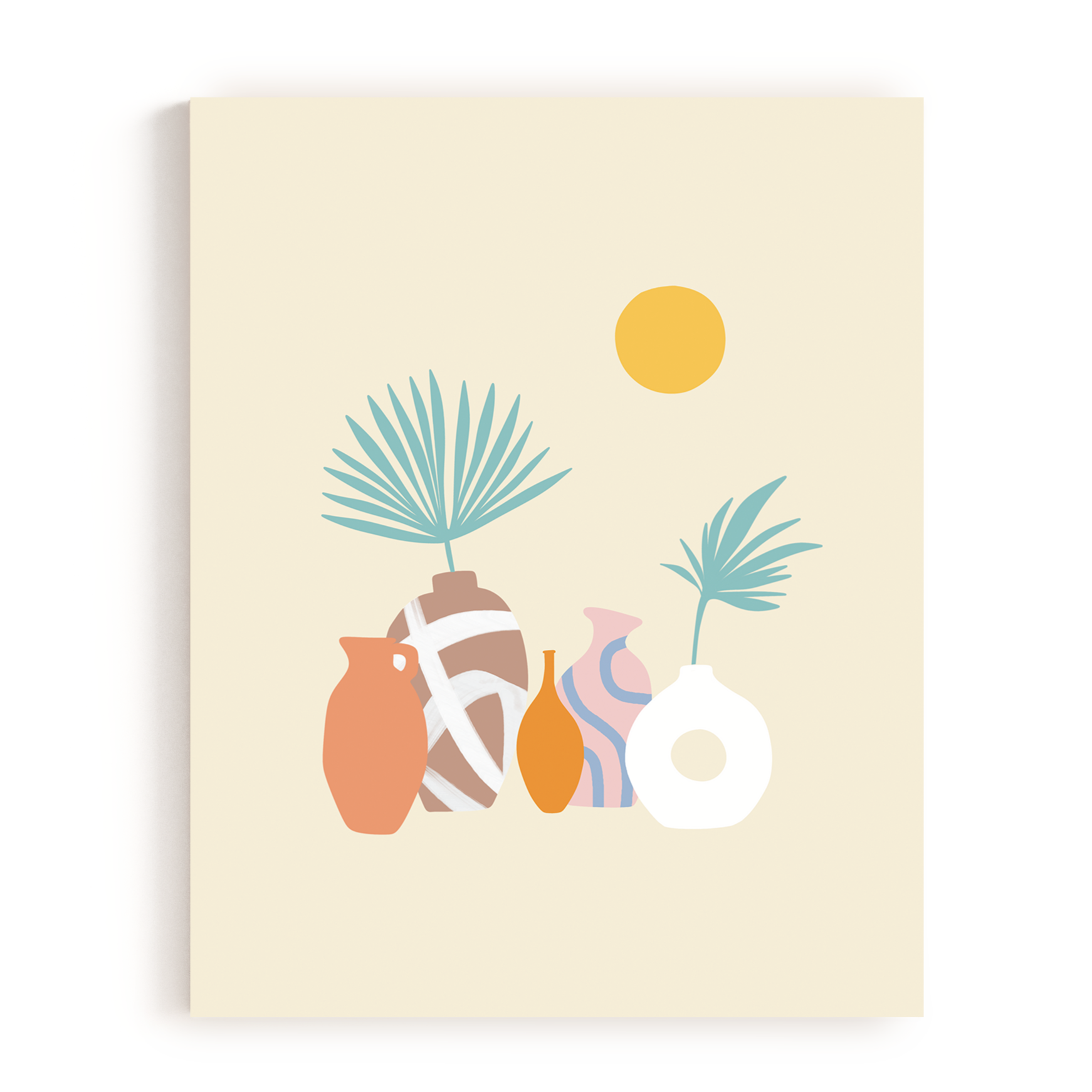 On Solid Ground art print - Chauncey and Coco
