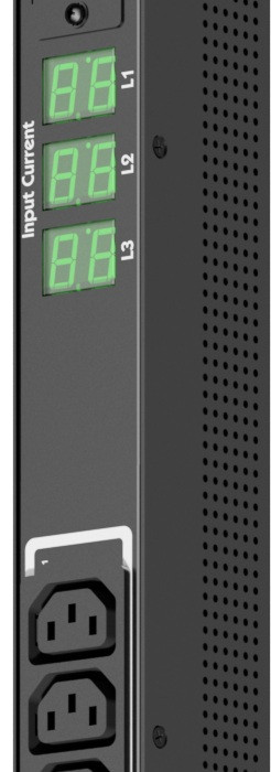 Metered CDU Vertical 208V 3-Phase Delta, 30 amp, 24 IEC C13 outlets, a ...