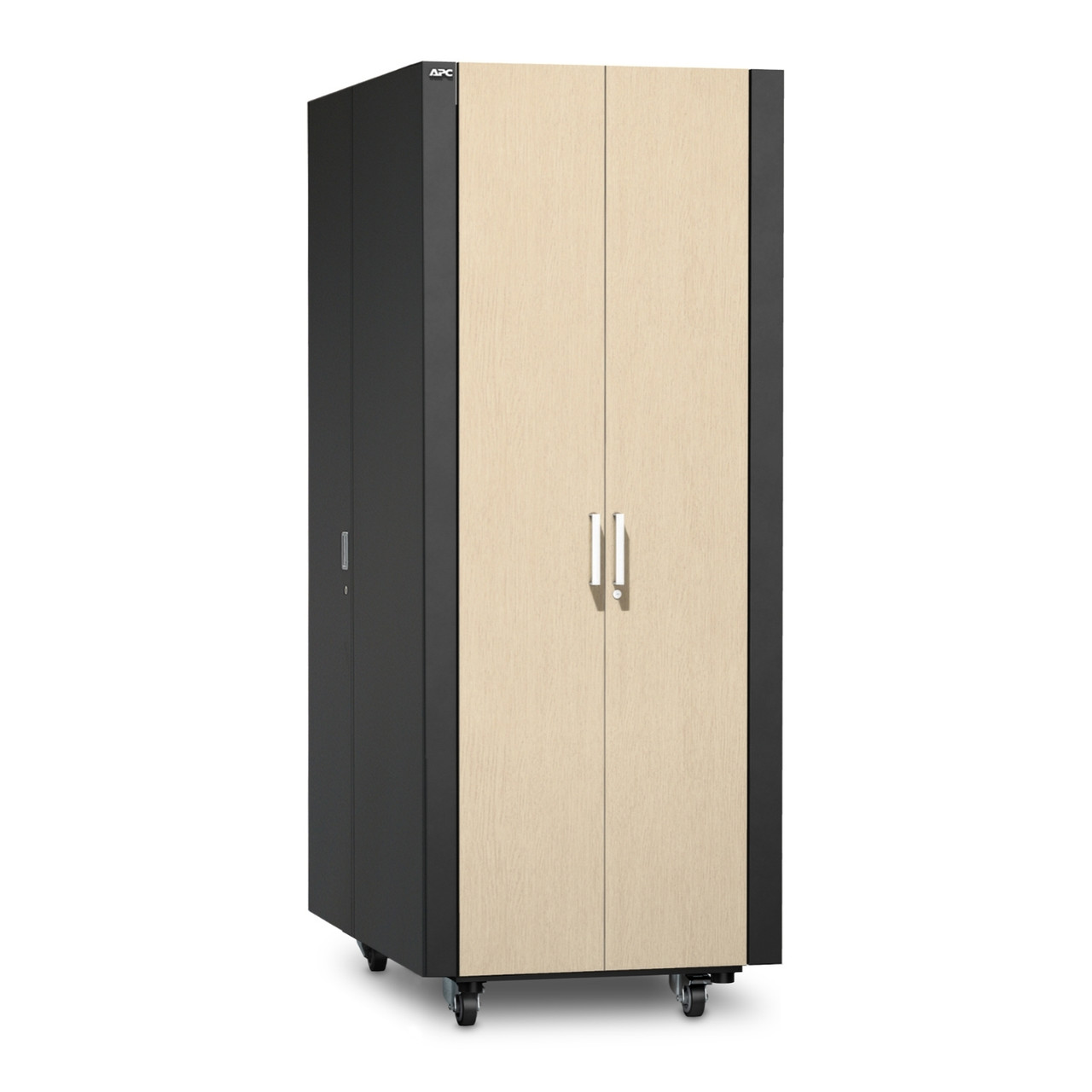 CX 38U, 44"D Secure Soundproof Pre-configured Office Rack - Oak ...