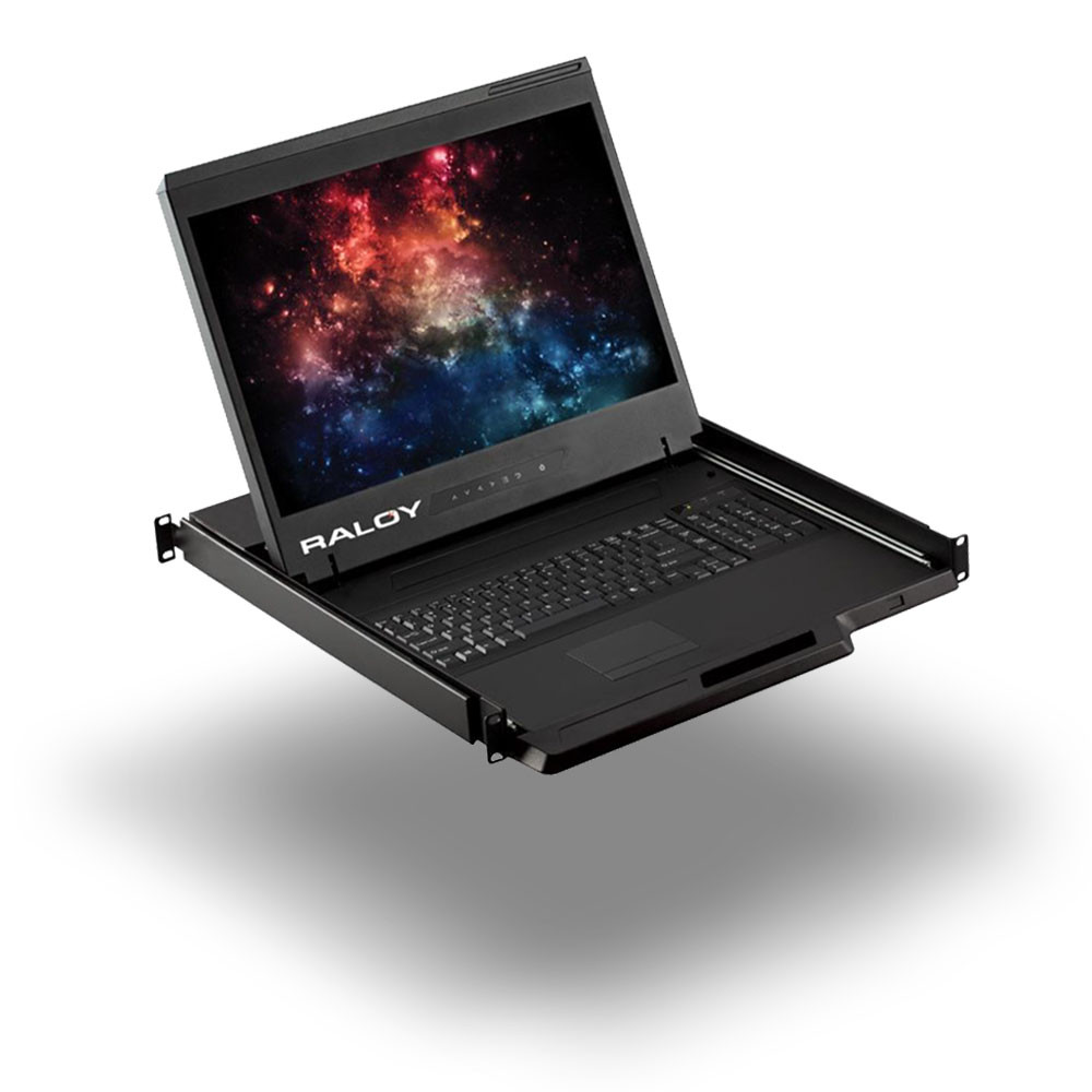 Rack Console with Two User CATx KVM - Server Racks Online