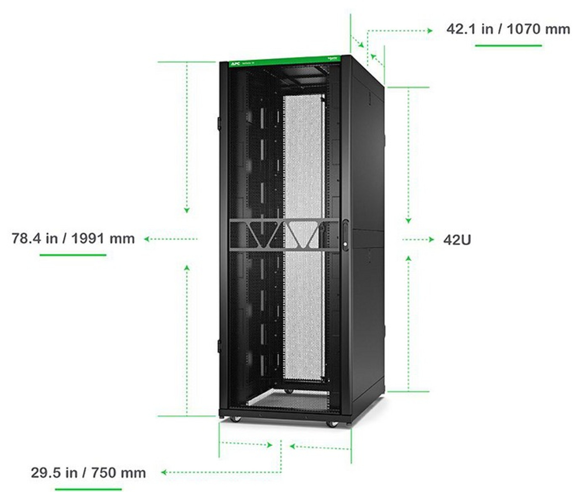 42U SX Enclosure - 42"(D), 30"(W) - Server Racks Online