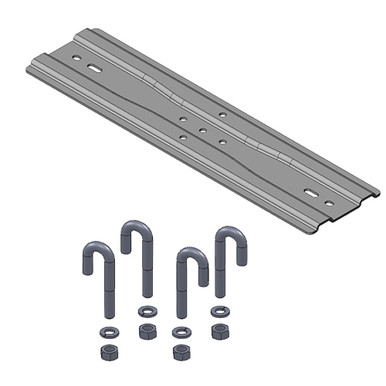 15" to 18" (380 mm to 460 mm) Channel Rack-To-Runway Mounting Plate ...