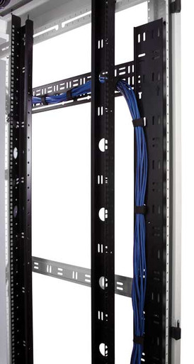 Vertical Lacing Bar Kit for 44U, 32"D E Enclosures - Incl (1) vert. and ...