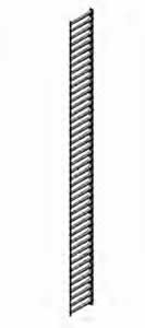 13696-001 Cable Management Fingers Kit, Single-Sided