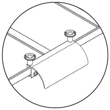12101-111 Cable Runway Radius Drop, Adjustable Stringer for Universal ...