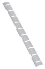 Top cable waterfalls / Fiber Cable Radius - Black - Server Racks Online